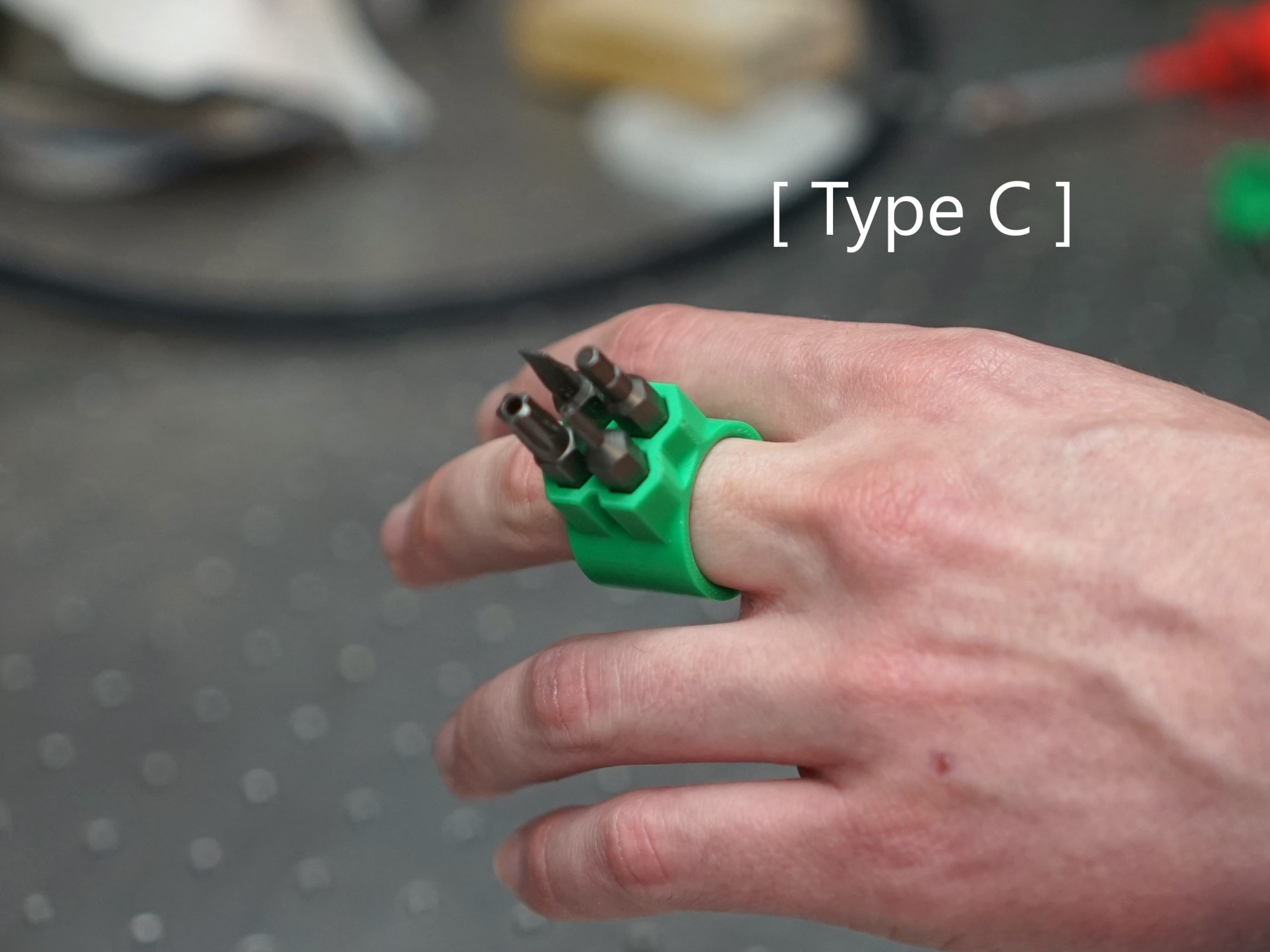 Hex Bit Rings - Pack 1 by StrangeCraft | Download free STL model ...