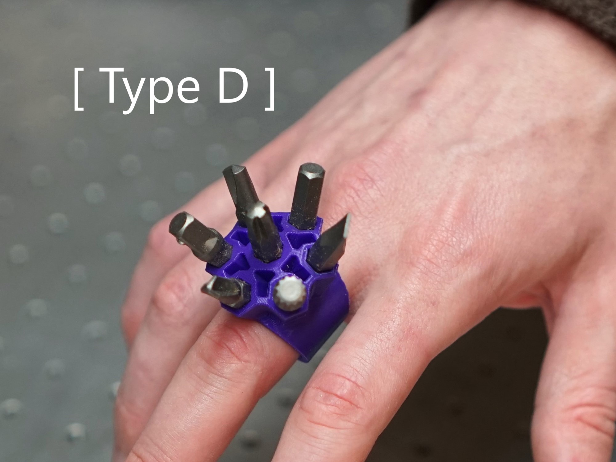 Hex Bit Rings Pack 1 By Strangecraft Download Free Stl Model