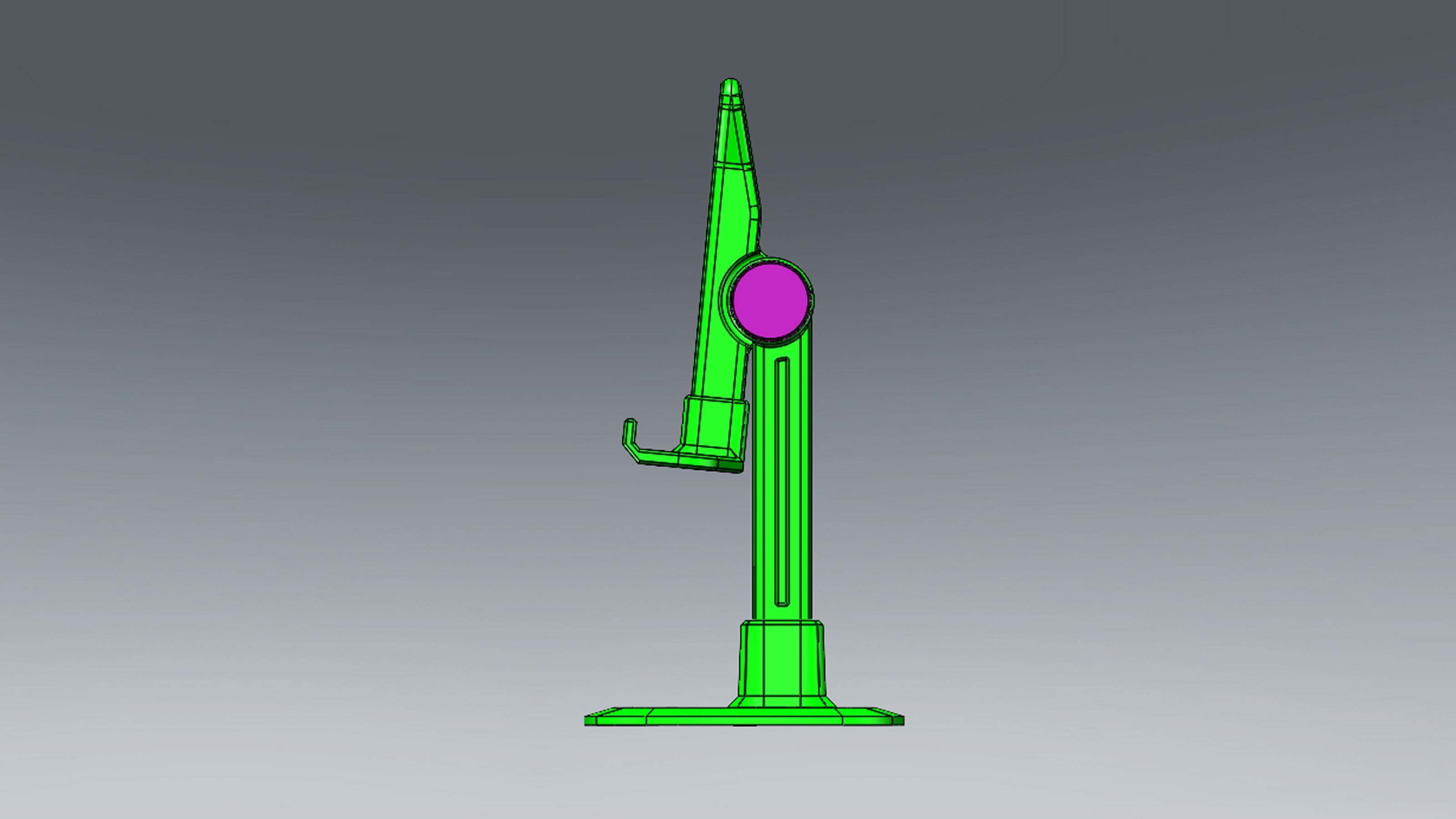 Adjustable Tablet Stand 2 by SSSR_SH | Download free STL model ...