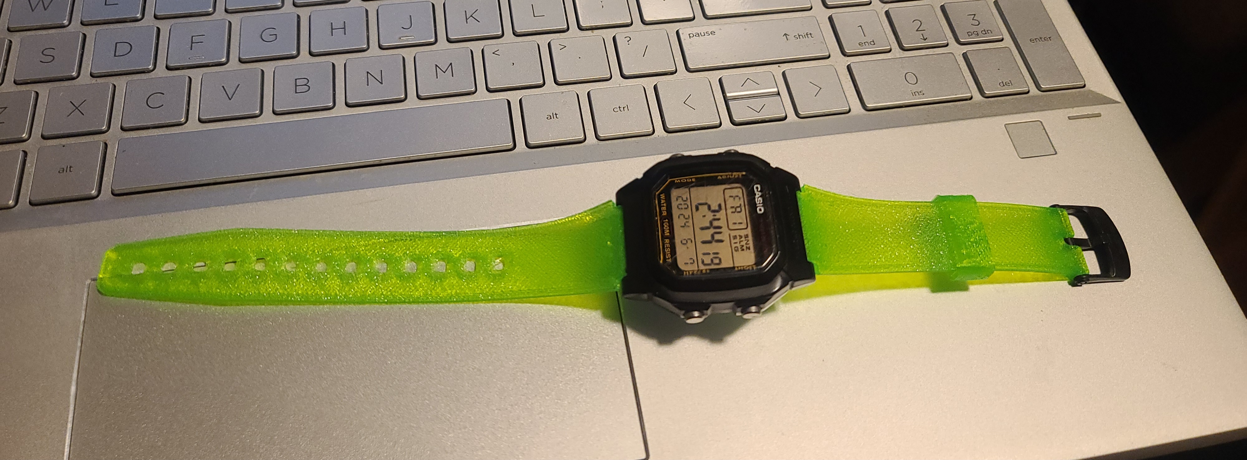 Watch Band for Casio by CodeRifter | Download free STL model ...