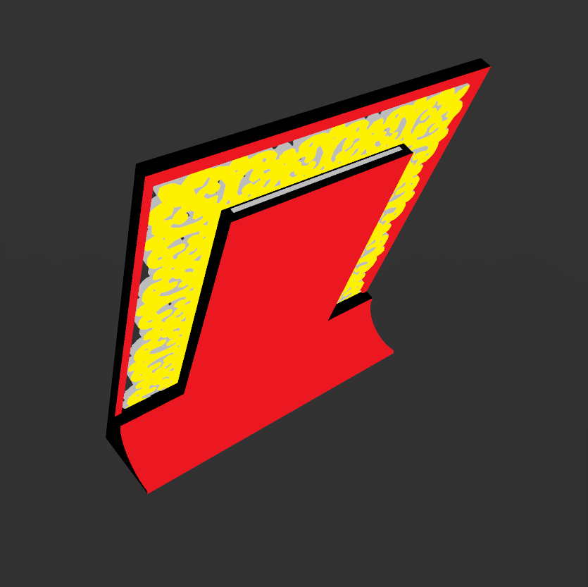 3D PRINTED PICTURE FRAME:ANNIVERSARY ELEGANCE:SINGLE FILE 5 X 7 INCH by ...