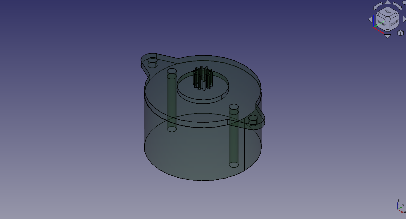 Nema14 36mm Pancake Stepper Motor by GlitchPrinter | Download free STL ...