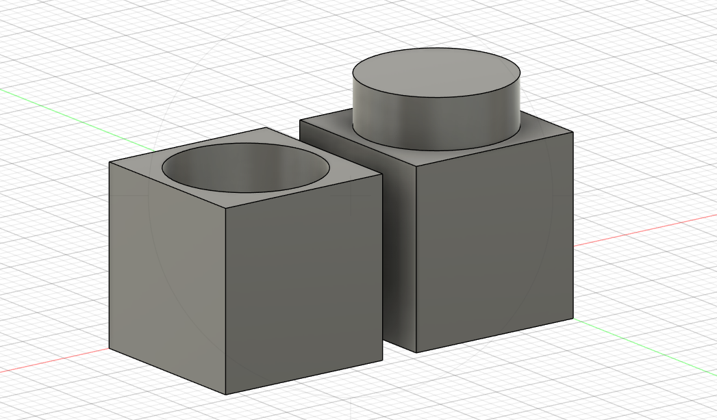 Block whit hole and block whit fill by Lava Cake | Download free STL ...
