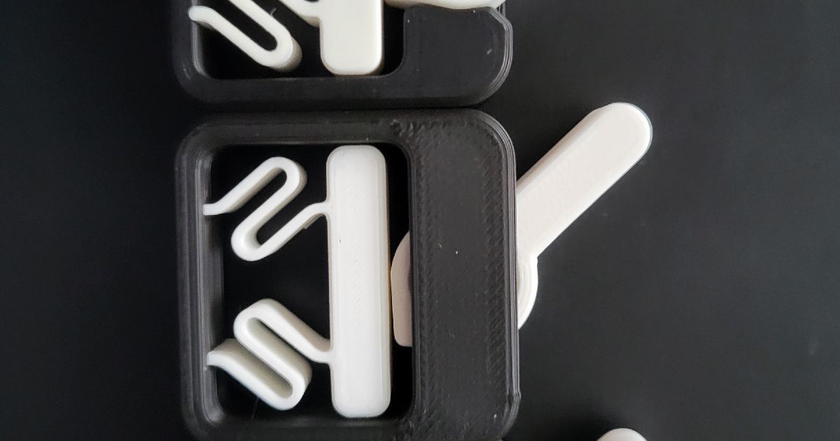 Print-in-Place Fidget Toggle Switch for MMU3 by Rob_Bgr | Download free ...