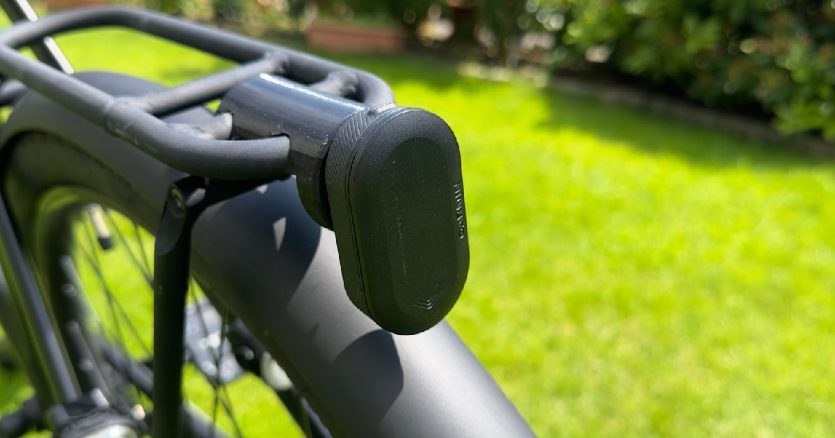 Vanmoof rear rack mount for Garmin Varia Radar by HerrLampe | Download ...