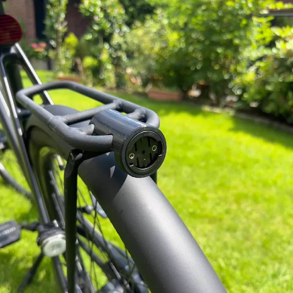 Vanmoof rear rack mount for Garmin Varia Radar by HerrLampe | Download ...