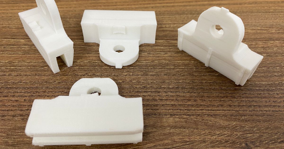 Car window door glass retainer clip by Rkov | Download free STL model ...