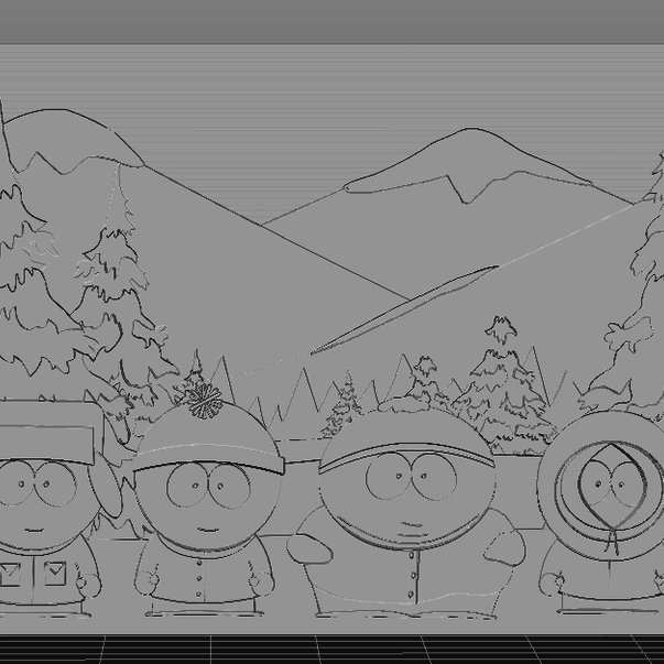 south park coloring book