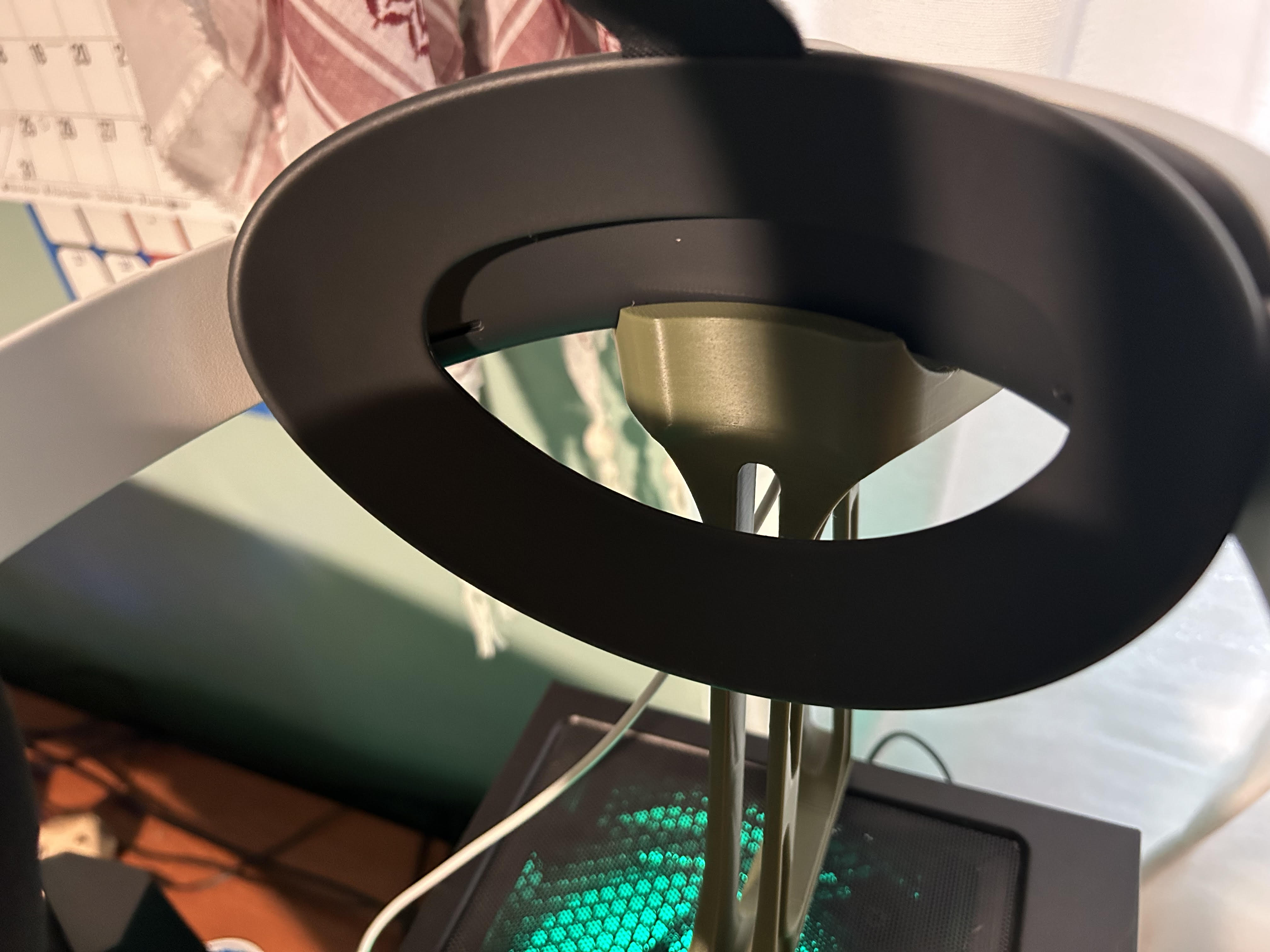 Add-on for Oculus Stand Vertical to support Elite Battery Strap by ...