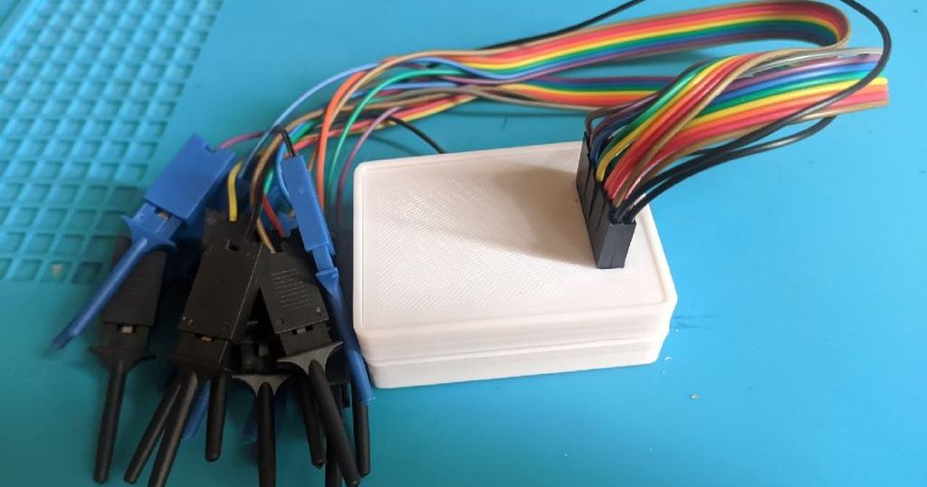 Lcsoft CY7C68013A Mini Board Dev Kit Logic Analyzer Probe Case by firepower | Download free STL ...