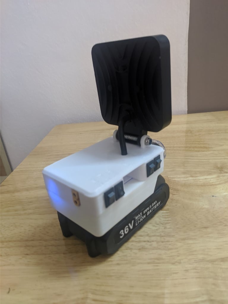 Makita Battery 5V USB QC3 LED Spot Light XT60 DC by firepower ...