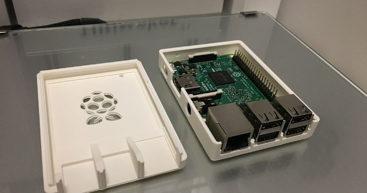 RaspberryPi 3 case, no screws by Radoslav Kováčik | Download free STL ...