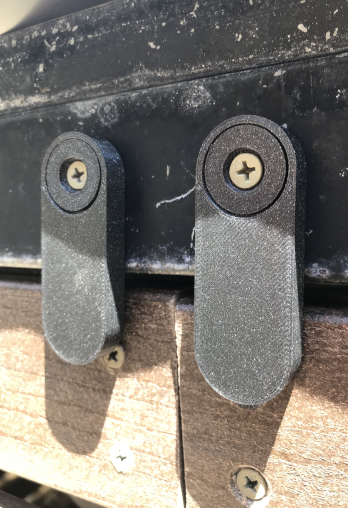 Button Turn Latch by Point3333 | Download free STL model | Printables.com