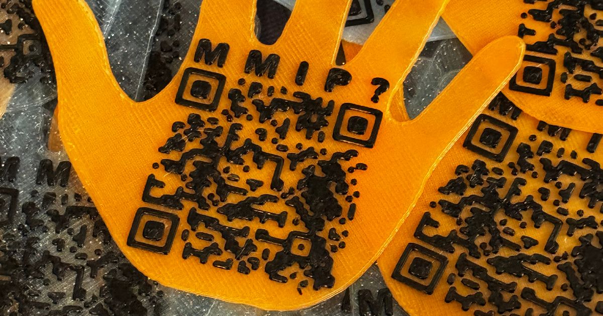 MMIW | MMIP | MMIR QR Handprint by Nbiish | Download free STL model ...