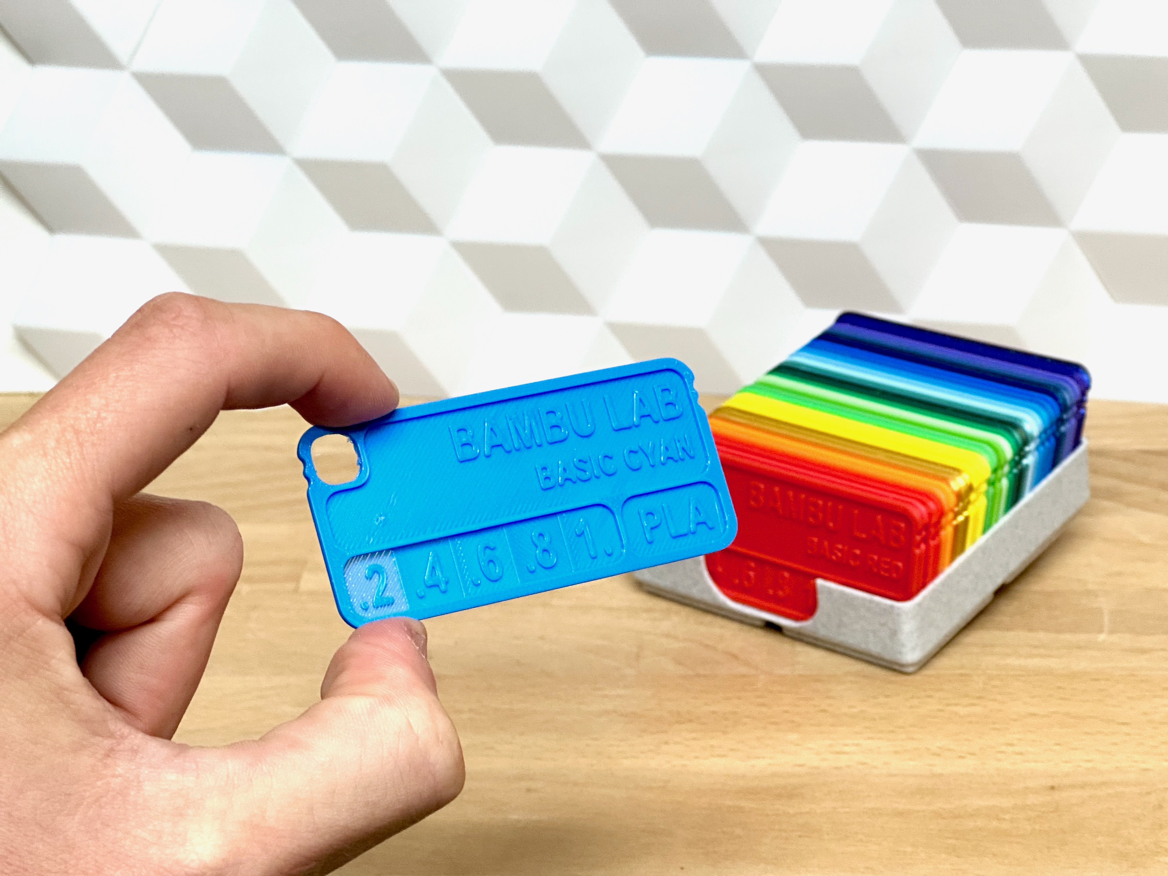 Favorite Filament Sample (Customize color swatch) by GlennovitS 3D ...