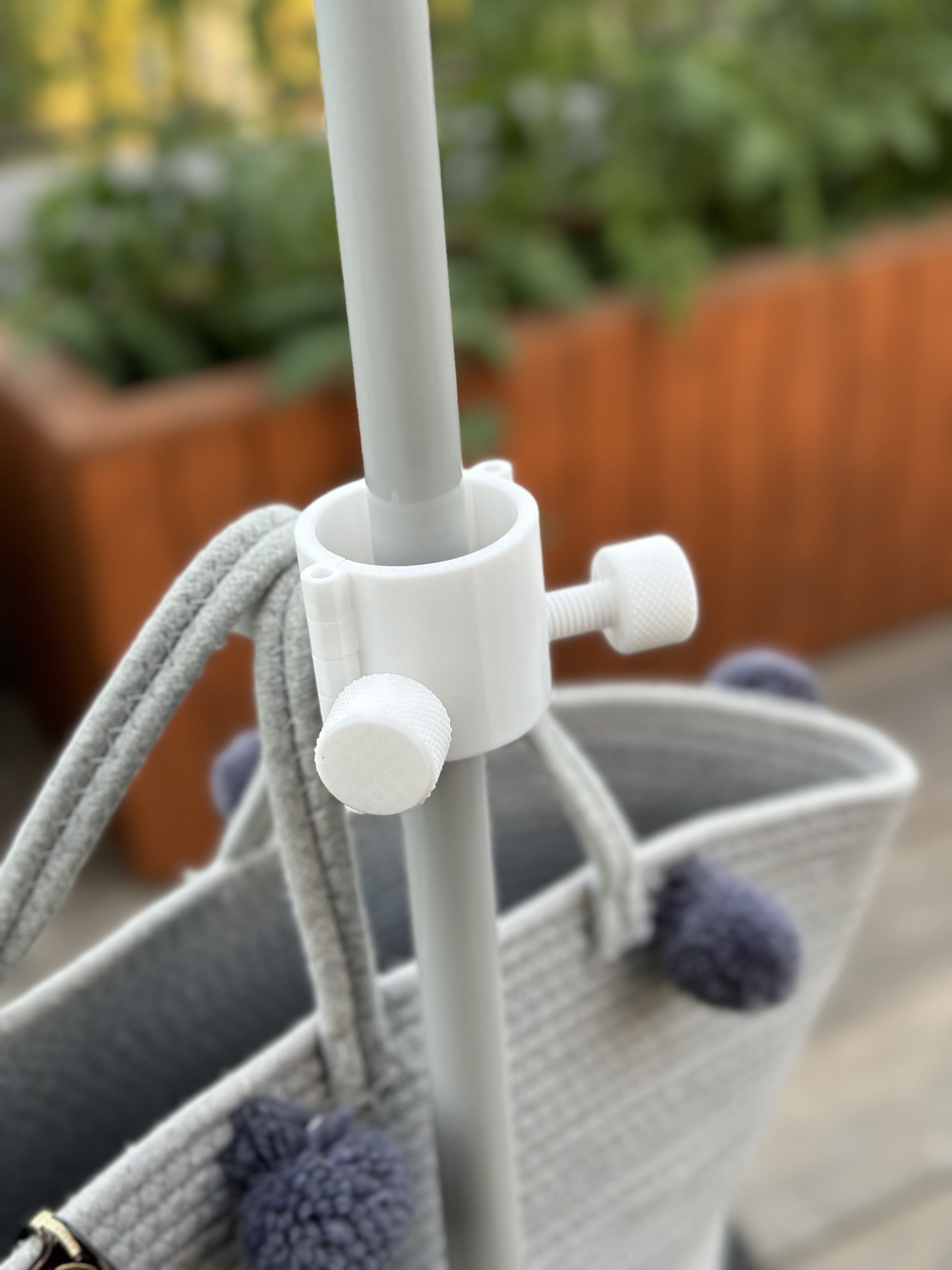 Universal beach umbrella parasol hook by kisik20 | Download free STL ...