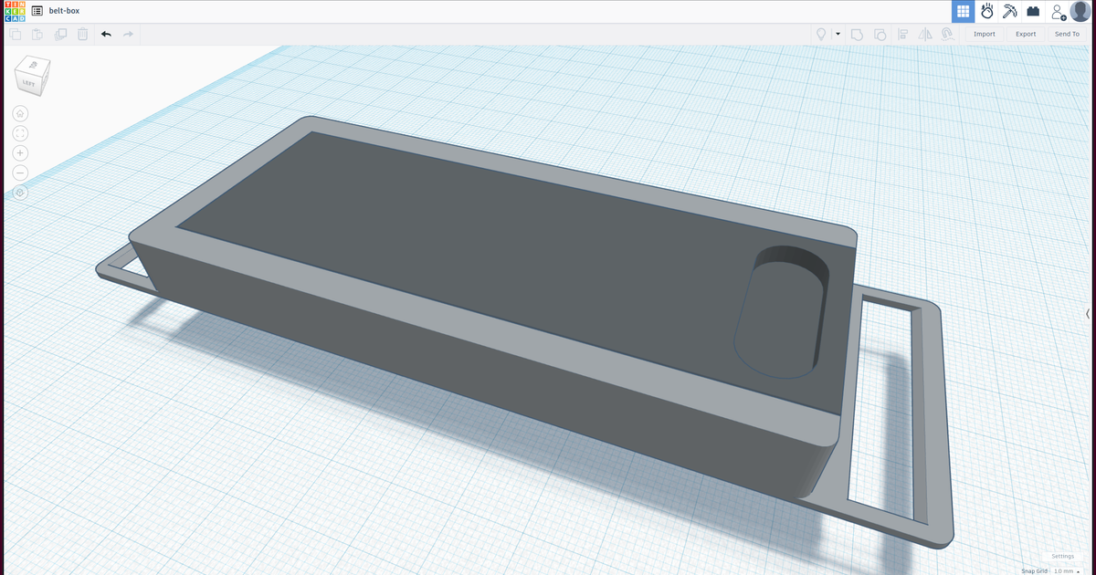 Belt-mounted Latching Box by Jérémy Reeder | Download free STL model ...