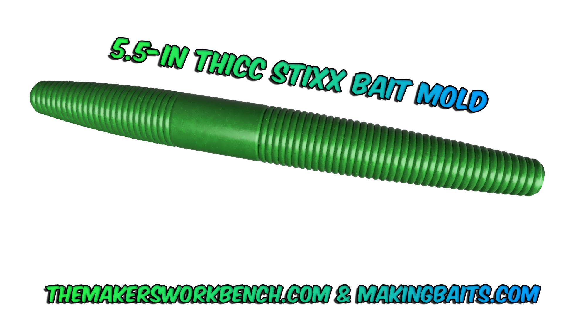 The 5.5-inch Thicc Stixx 3D Printable Injection Mold by ...