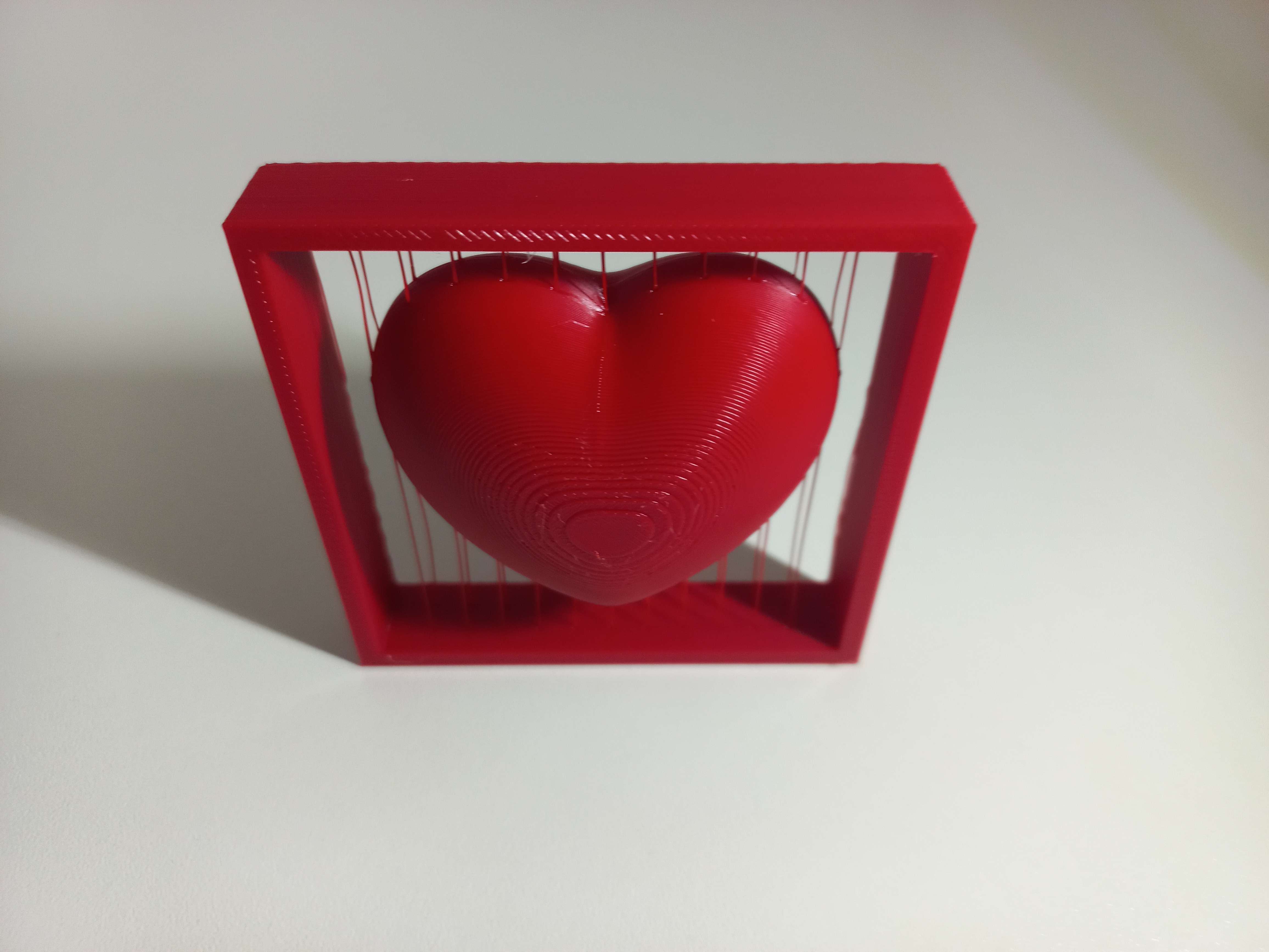 Heart - String art display (fusion360) by mosselini1 | Download free ...