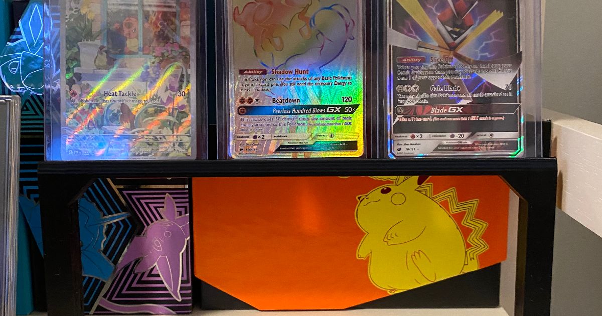 High Stand for 3 Toploaders by Straggonoff | Download free STL model ...