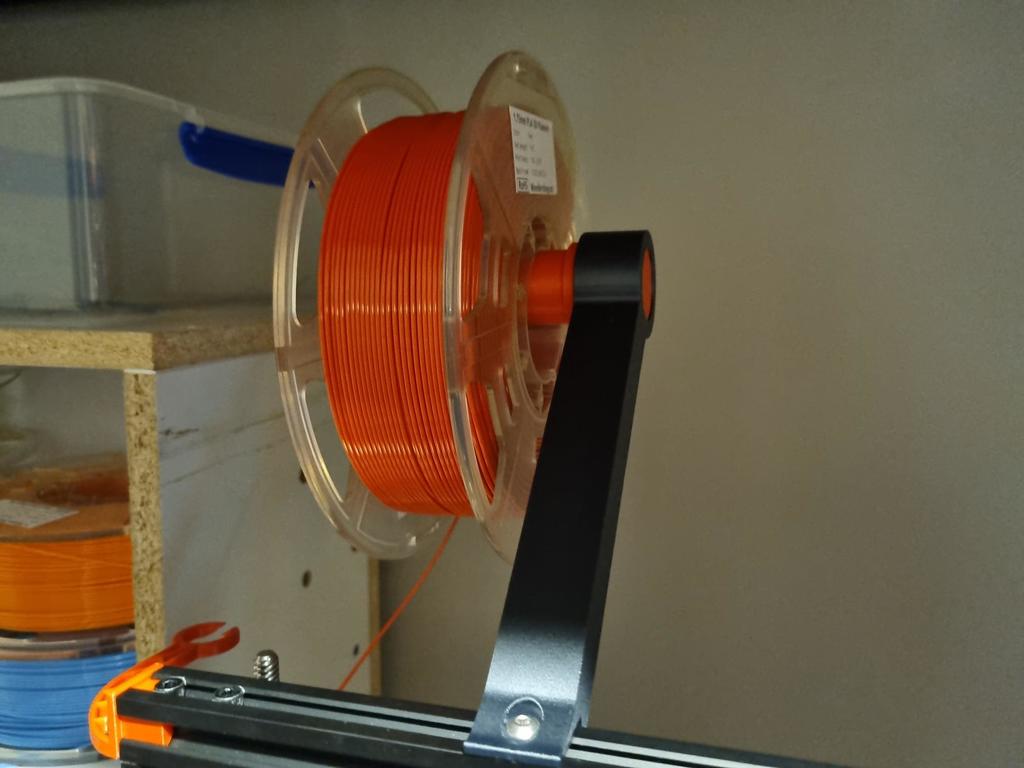 Ender 3 Top Angled Spool Holder by 3D-Printables | Download free STL ...