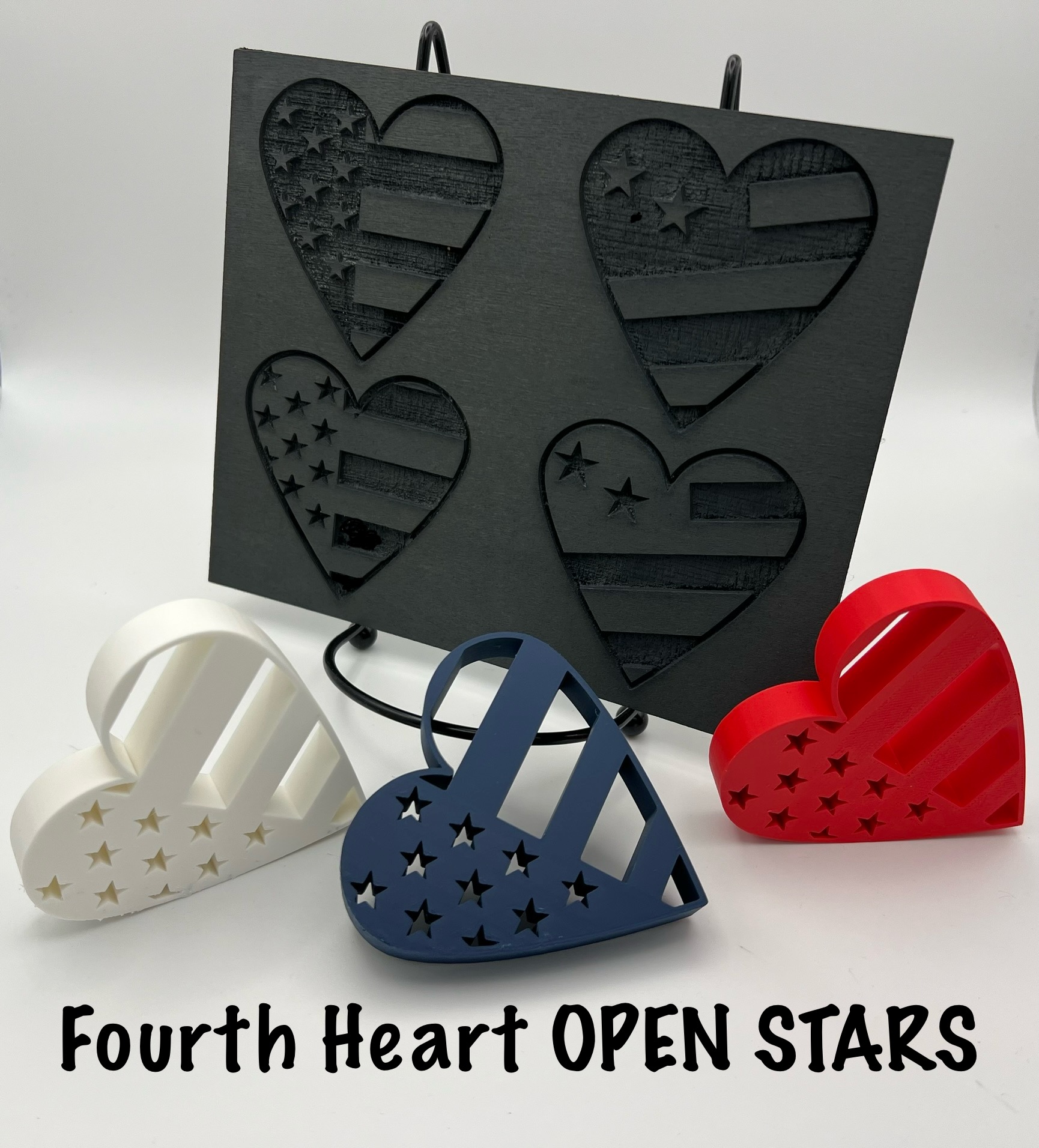 Fourth Heart OPEN STARS by Ktowns | Download free STL model ...