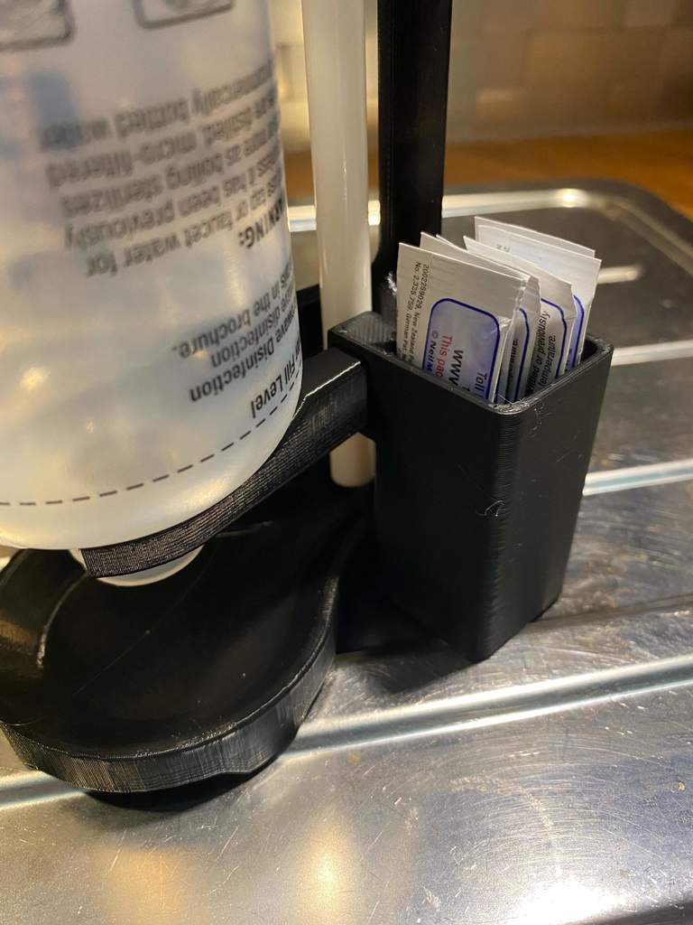 Packet sidecar for Movable Sinus Rinse Drying Rack by Wnrsm | Download ...