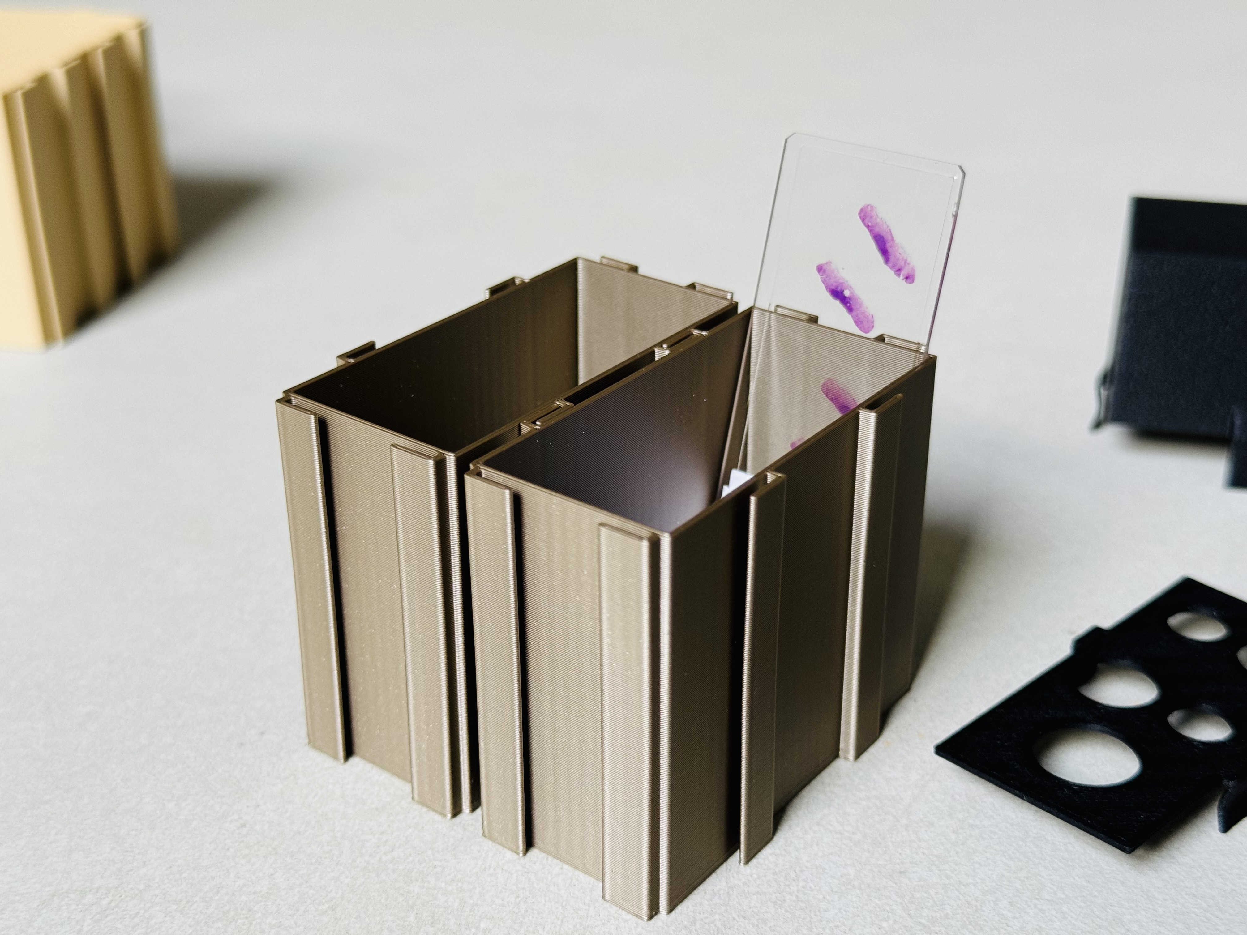 MARSUPIAL - An economical microscope slide and lab bench parametric ...