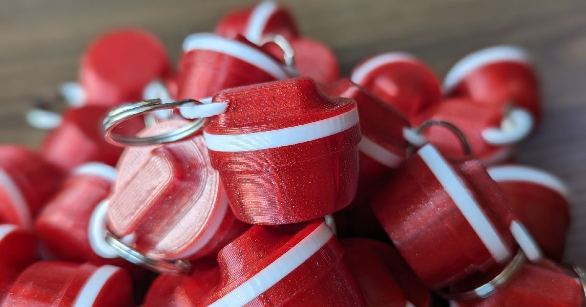 Tupperware Super Chef Keychain by Celta | Download free STL model ...