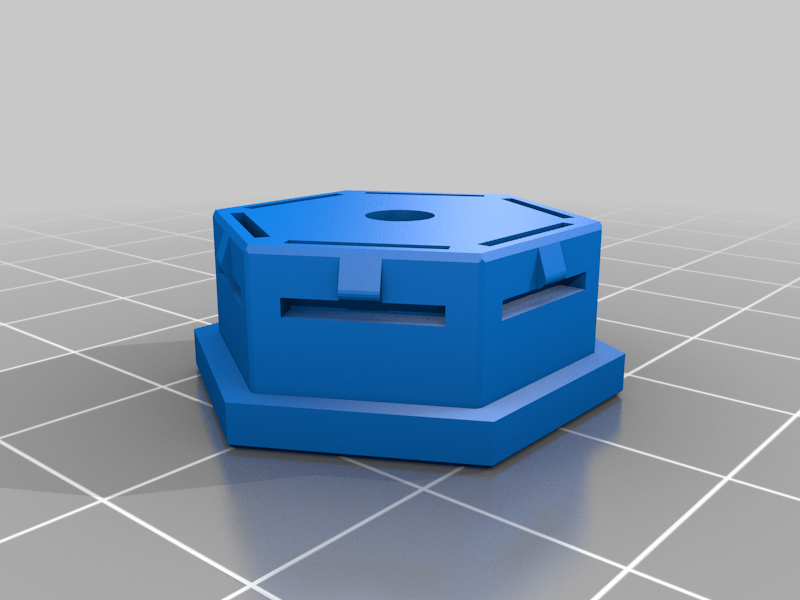 Parametric magnet insert for hsw by nomike | Download free STL model ...