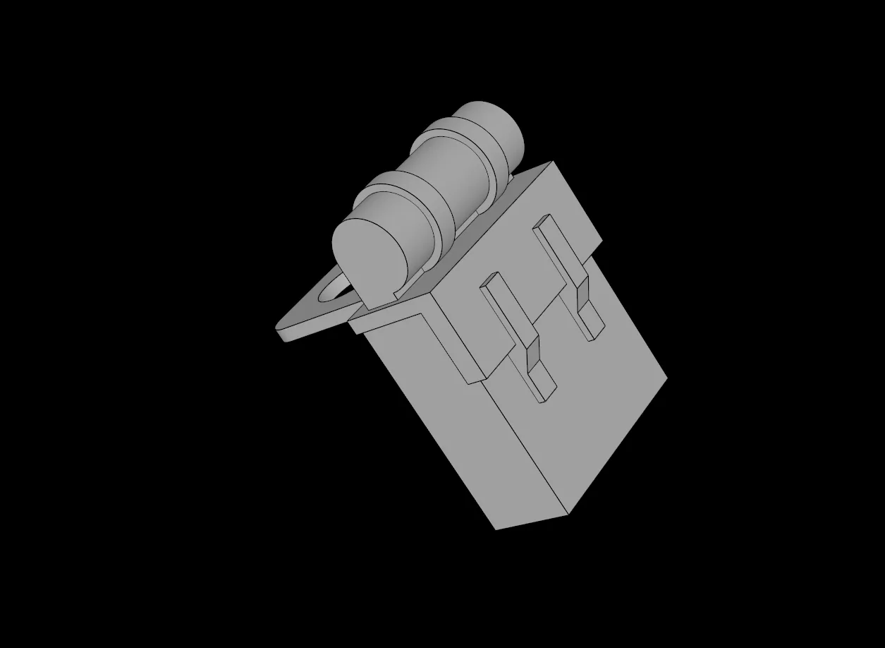 Lego Compatible (2524.dat) Minifig Backpack Non-Opening by thall72 ...