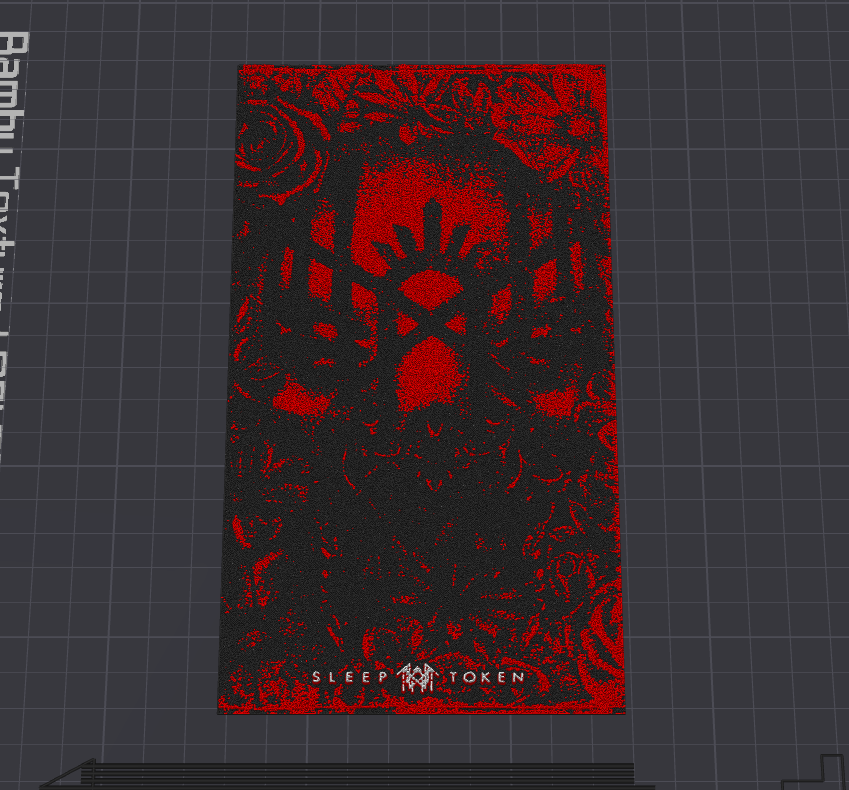 Sleep Token Black Heart HueForge by Metalmilitia419 | Download free STL ...
