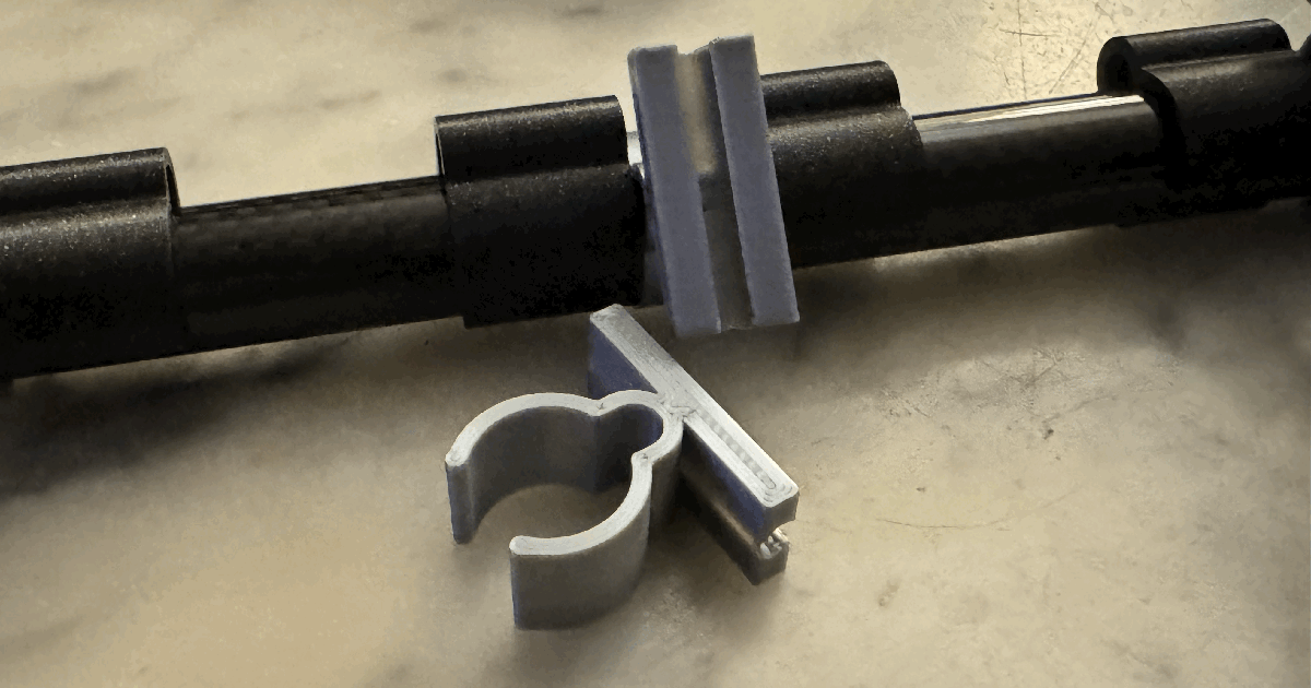 16mm Tube Clip with Thin Filament Guide - Set of 5 by N8&Joey ...