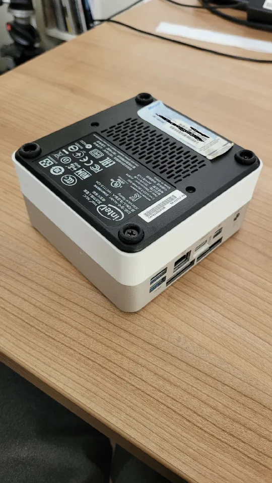 Intel Nuc Case Extension by marceldunk | Download free STL model ...