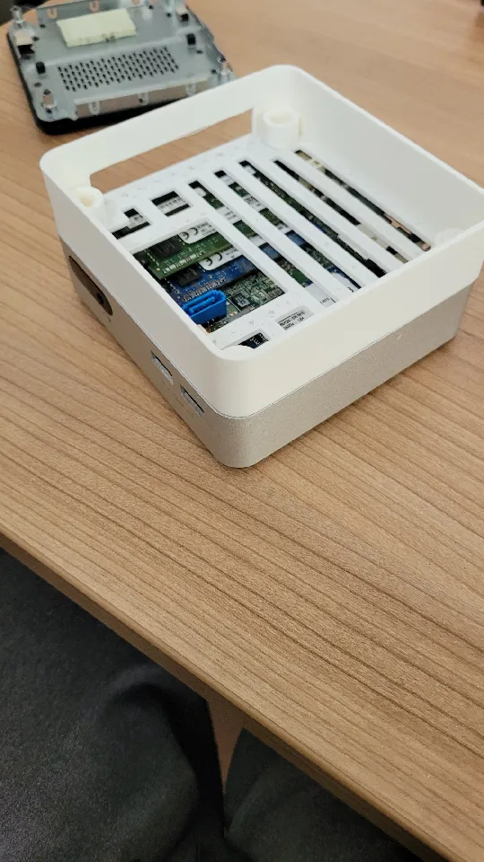 Intel Nuc Case Extension by marceldunk | Download free STL model ...