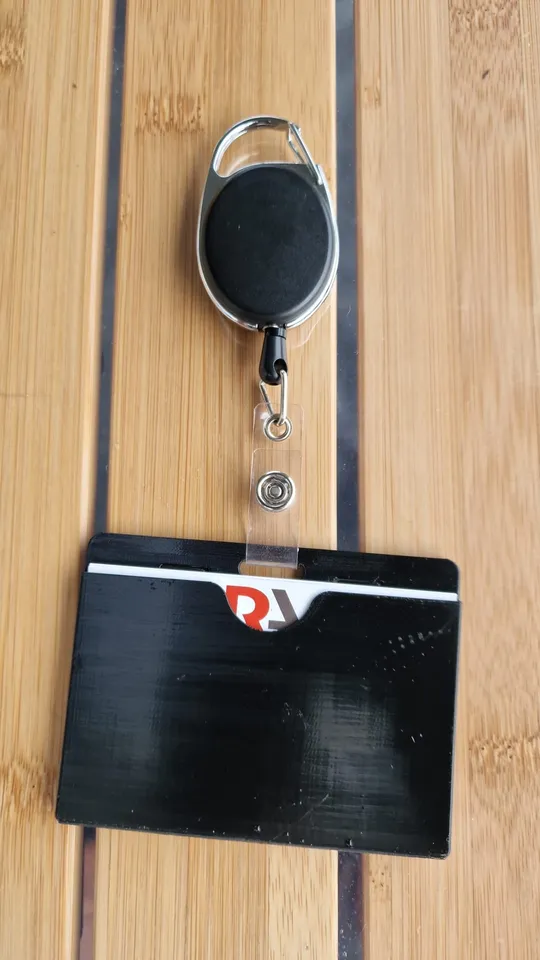 Card holder (+business card slot) by Micromaxx | Download free STL ...