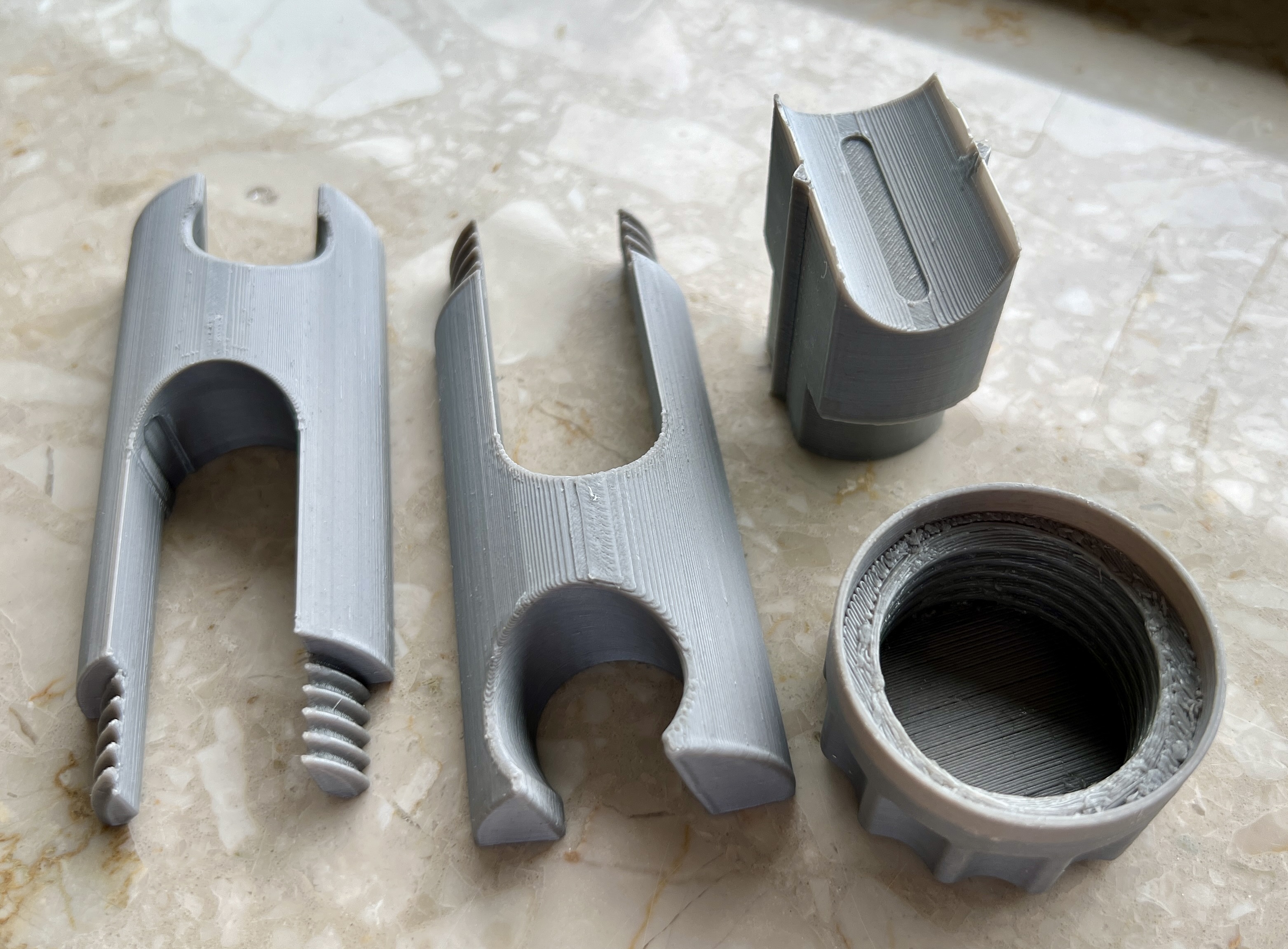Shower head holder replacement by Michał Rudewicz | Download free STL ...