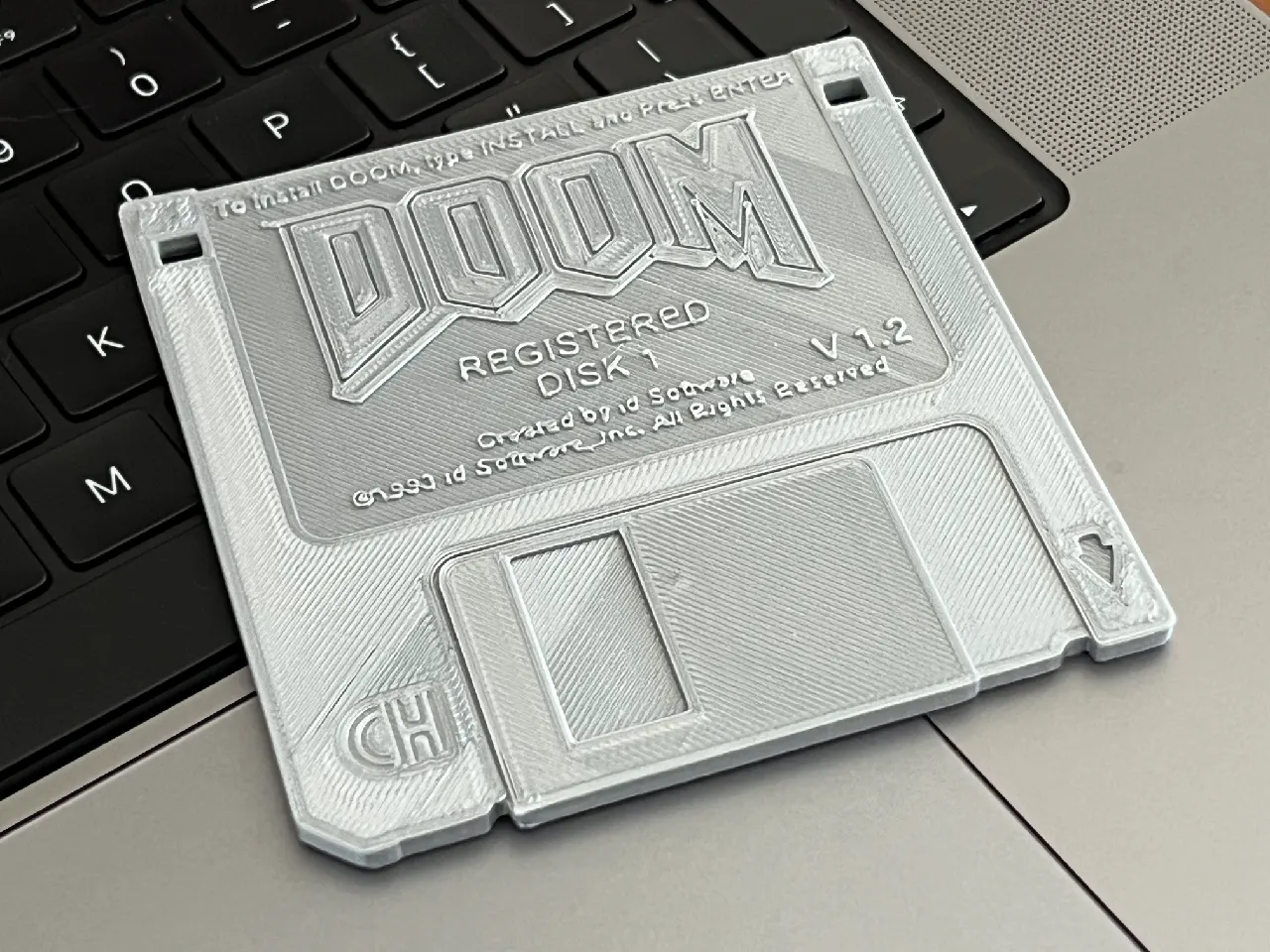 That DOOM Floppy by mygadgetlife | Download free STL model | Printables.com
