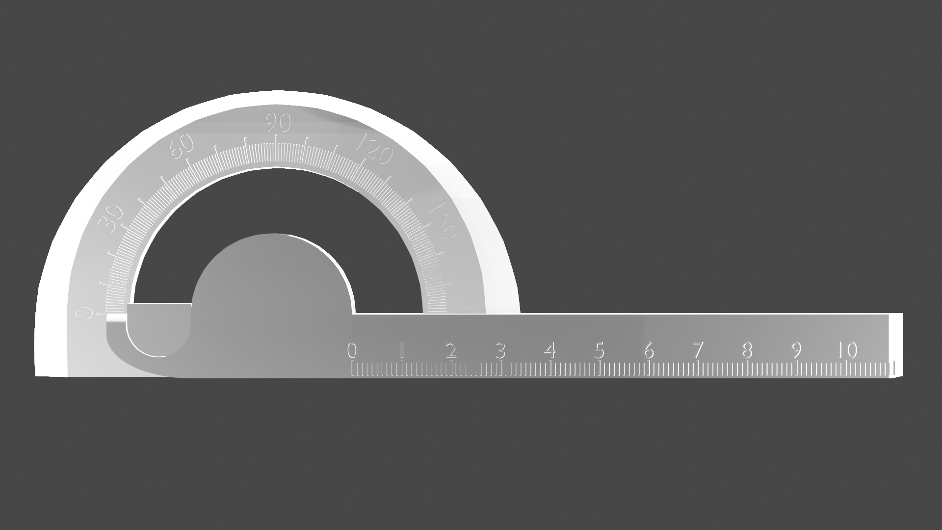 Print-in-place Angle Protractor by PrintS | Download free STL model ...