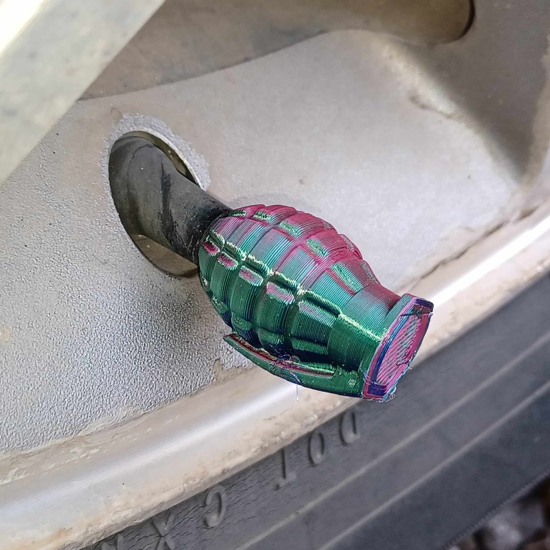 TIRE VALVE CAPS (NADE) by River3DP | Download free STL model ...