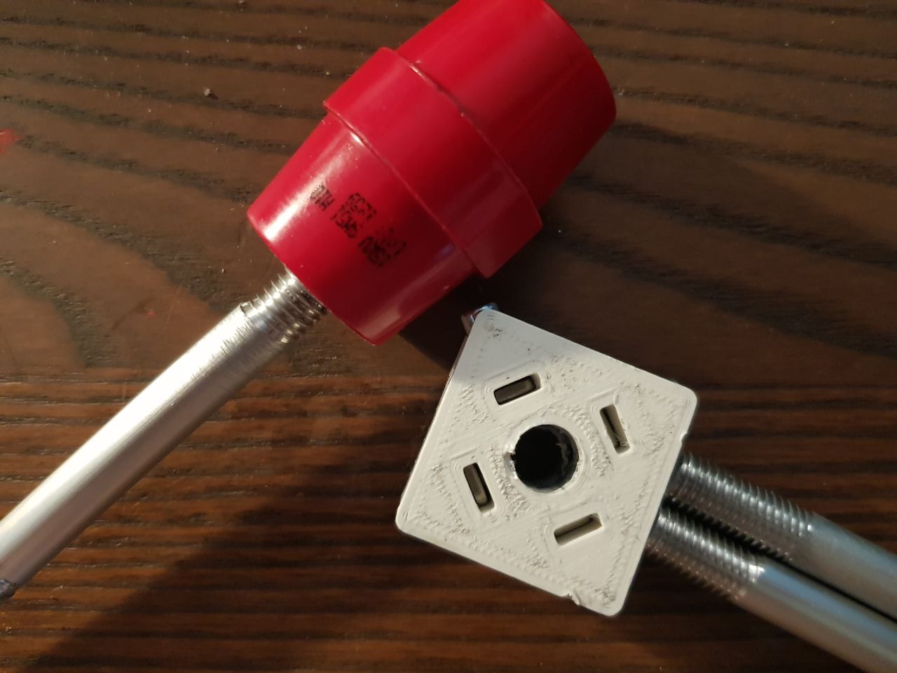 10mm bar threading jig (collet block) by YO3GND | Download free STL ...
