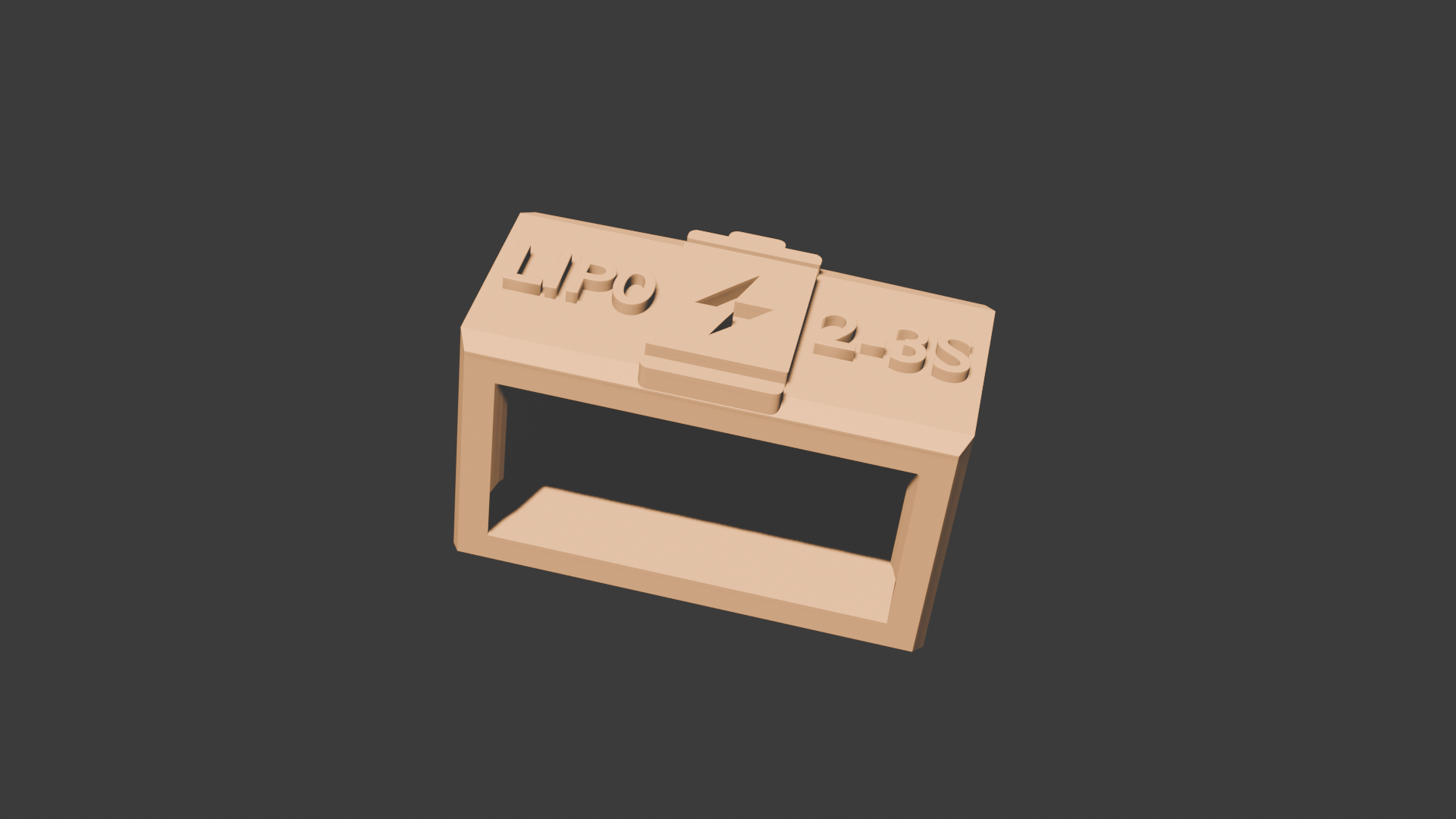 Lipo Volt Check Holder by Skouds RC 3D | Download free STL model ...