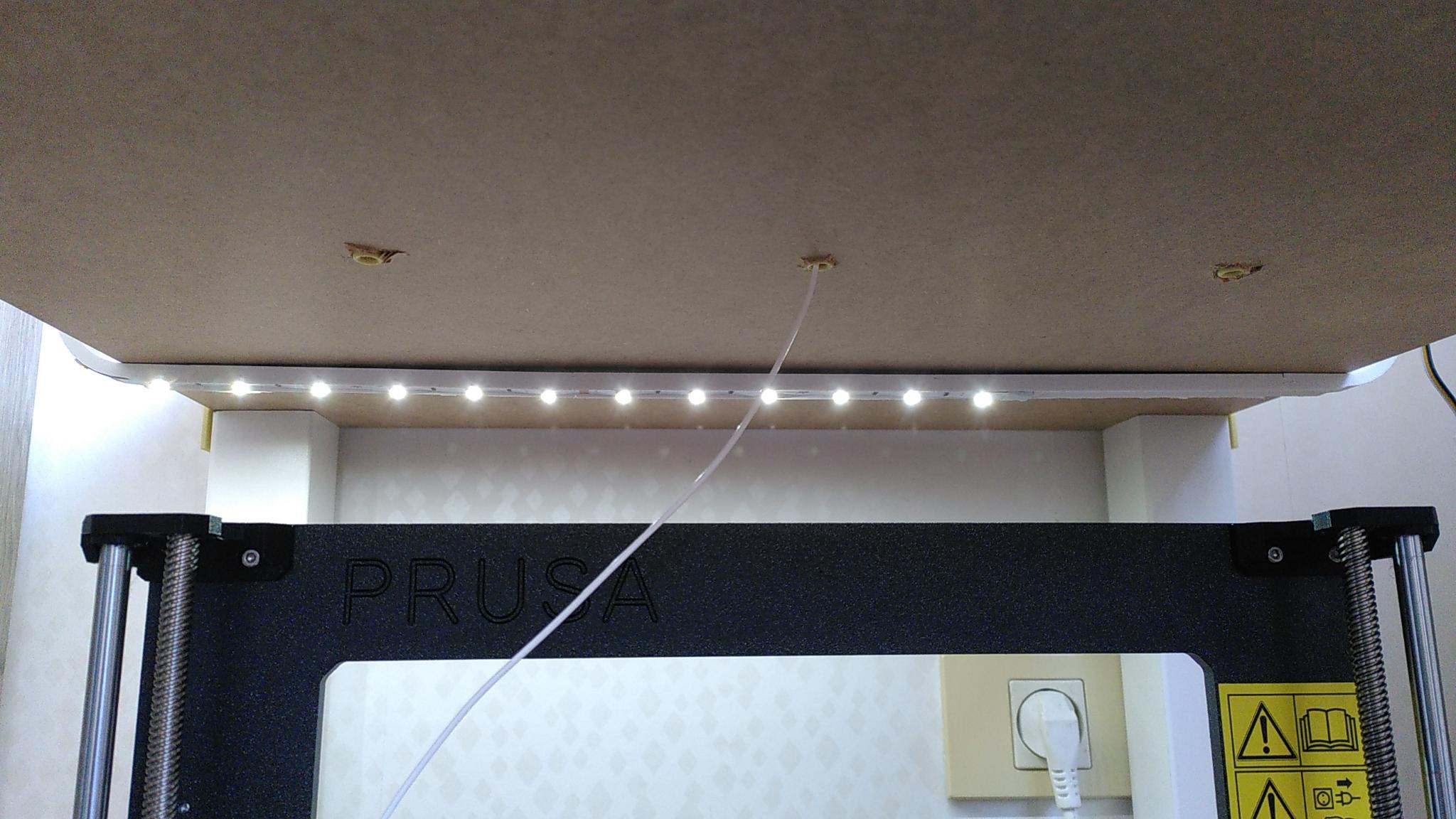 modular Lack led holder with joint for open enclosure by TeDee ...