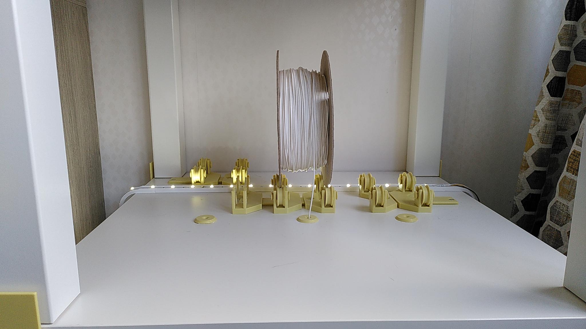 modular Lack led holder with joint for open enclosure by TeDee ...