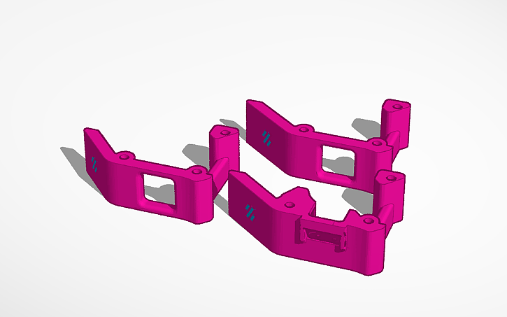 Voron 2.4 CNC spacers Y axis endstop mount + multicolor by Contomo ...