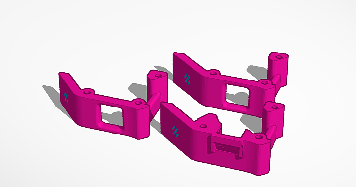 Voron 2.4 CNC spacers Y axis endstop mount + multicolor by Contomo ...
