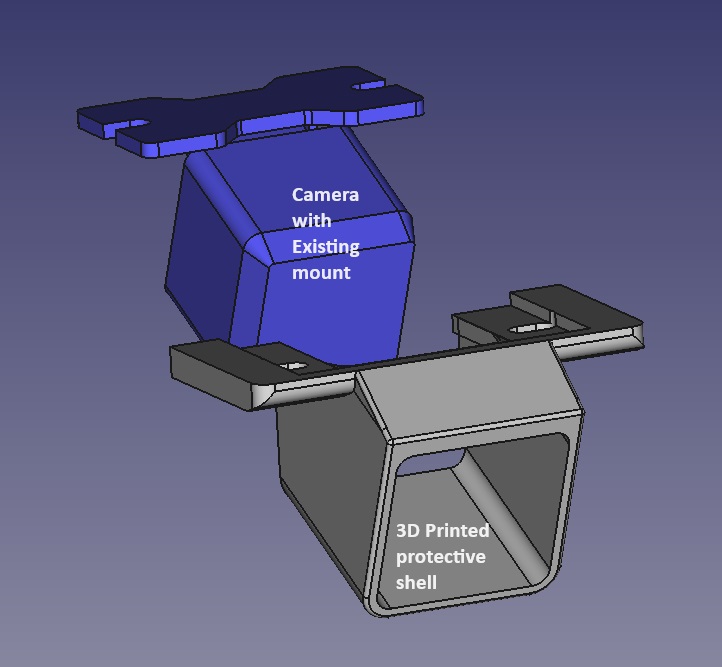 Car Camera Protective shell by Schaffer.la | Download free STL model ...
