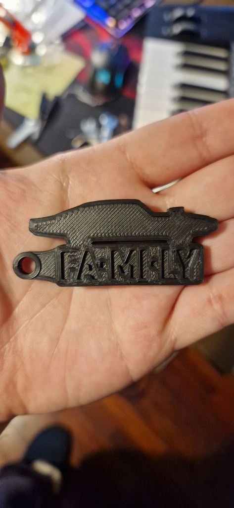 "Family" Keychain by DeCeraConcepts | Download free STL model ...