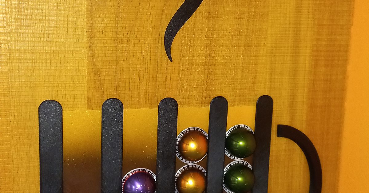 Nespresso Vertuo pad display by Johnny VA | Download free STL model ...