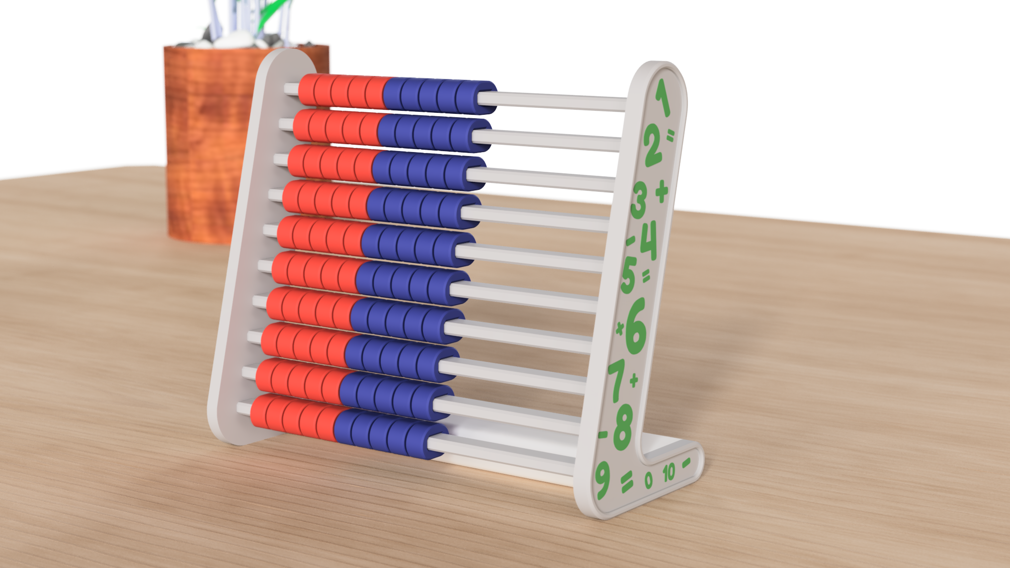 Abacus Math (Rechenschieber) by ErikSlevin | Download free STL model ...